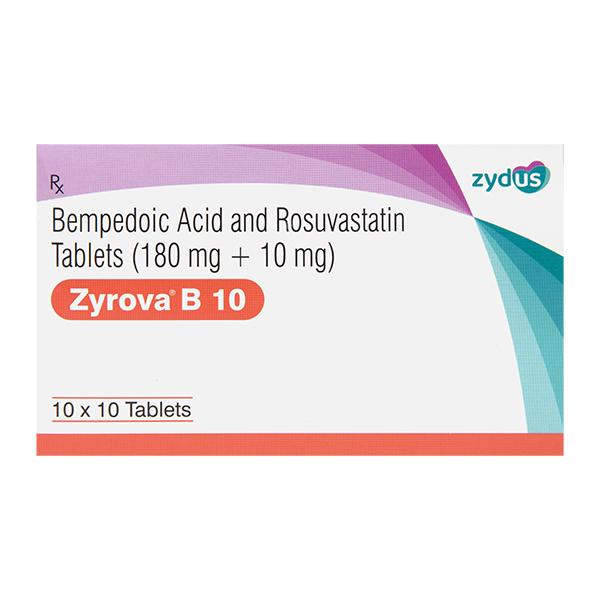 Buy ZYROVA B 10 Tablet 10's Online | Netmeds
