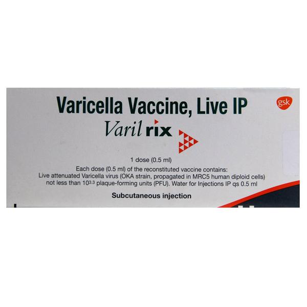 Varilrix Vaccine 0.5ml Price, Uses, Side effects, Substitutes | Netmeds