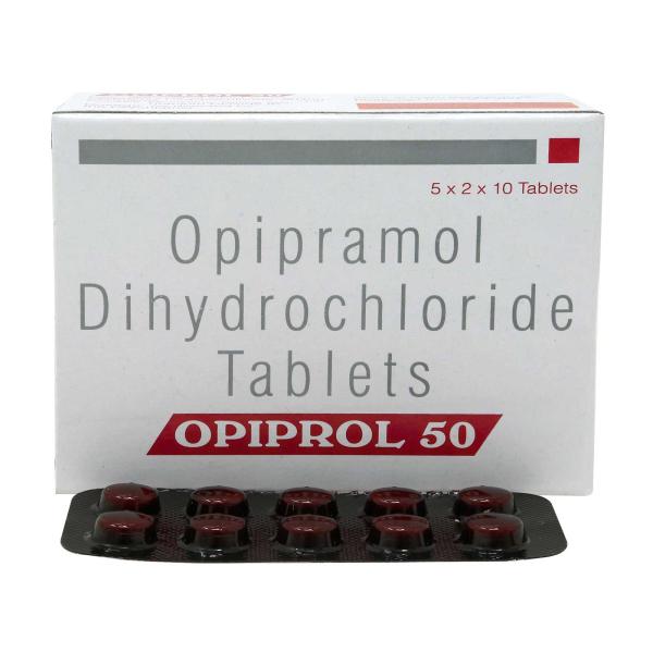 Opiprol 50mg Tablet 10'S : Price, Uses, Side Effects | Netmeds