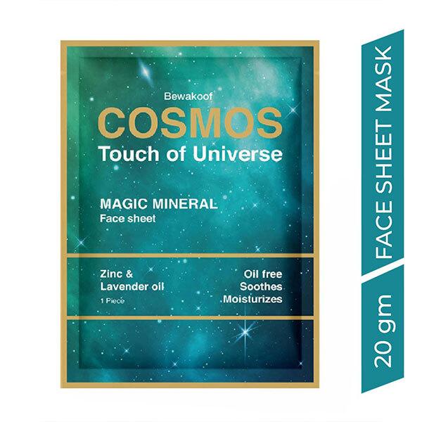 Buy Cosmos by Bewakoof Serum Soaked Face Mask Sheet Powered By Zinc ...
