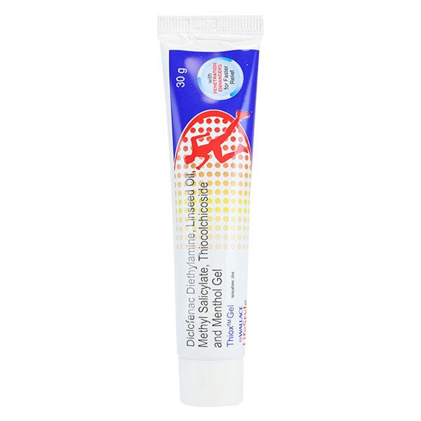 Buy Thiox Gel 30gm Online at Upto 25% OFF | Netmeds
