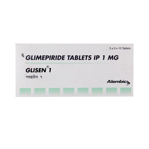 Glisen 1mg Tablet 10'S : Price, Uses, Side Effects | Netmeds