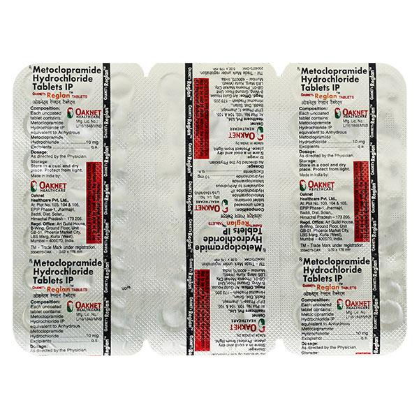 Buy Reglan Tablet 20'S Online at Upto 25% OFF | Netmeds