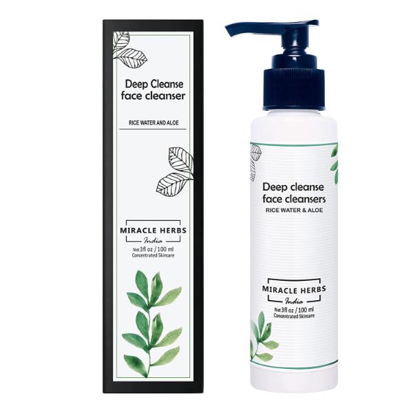 Buy Miracle Herbs Deep Cleanse Rise Water And Aloe 100 ml Online at ...