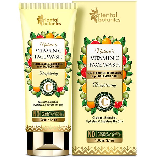 Buy Oriental Botanics Nature's Vitamin C Brightening Face Wash 100 gm ...