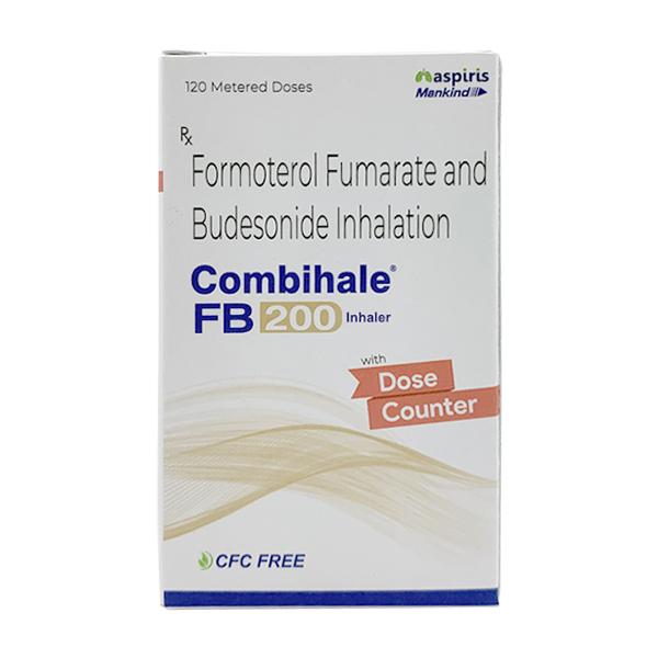 Combihale FB CFC free 200 Inhaler 120MD 1's - Price, Uses, Side Effects ...