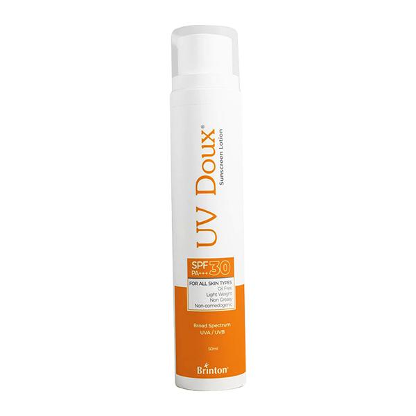 Buy UV DOUX SPF30 PA+++ SUNSCREEN Lotion 50ml Online at Best Price ...