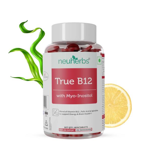 Buy Neuherbs True B12 Tablets 60's Online at Discounted Price | Netmeds