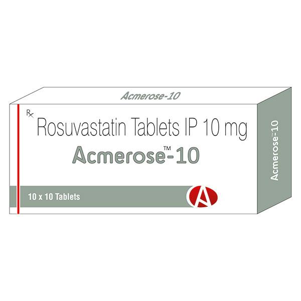 Buy ACMEROSE 10 Tablet 10's Online at Upto 25% OFF | Netmeds