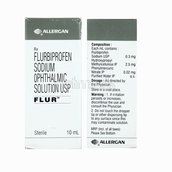 Buy Flur Ophthalmic Solution 10ml Online at Upto 25% OFF | Netmeds