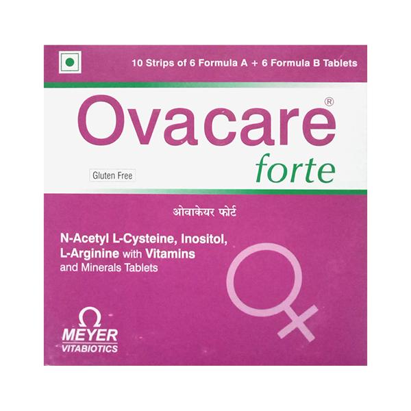 OVACARE FORTE GLUTEN FREE Tablet 12's Price, Uses, Side effects ...