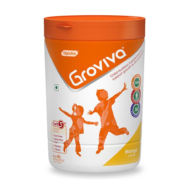 Buy GROVIVA MANGO FLAVOUR Powder 400gm Online at Discounted Price | Netmeds