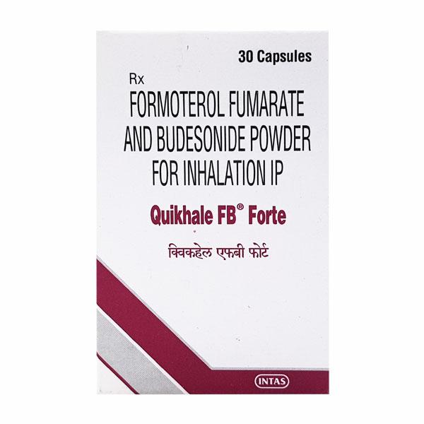 QUIKHALE FB FORTE Rotacap 30's Price, Uses, Side effects, Substitutes ...