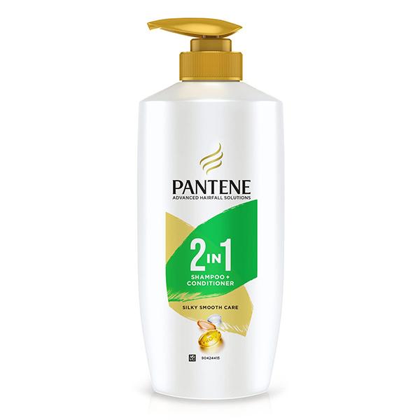 Buy Pantene Advanced Hairfall Solution 2in1 Anti-Hairfall Silky Smooth ...