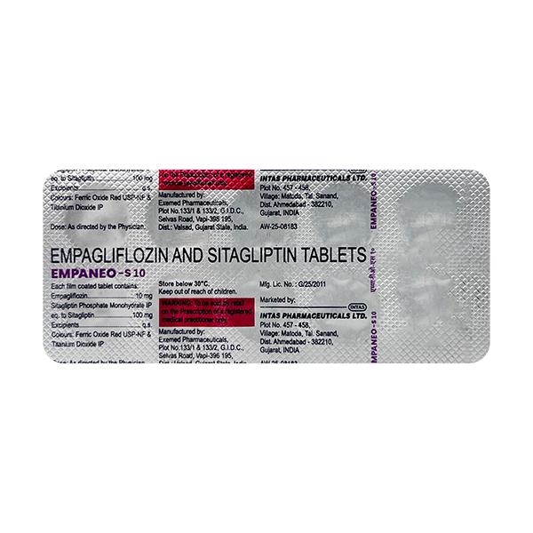 EMPANEO S 10 Tablet 10's
