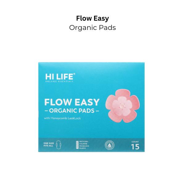 Hi Life Flow Easy Organic Pads 15's 15's Online at Discounted Price ...