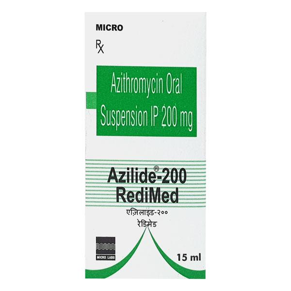 Buy Azilide 200mg Redimed Suspension 15ml Online at Upto 25% OFF | Netmeds