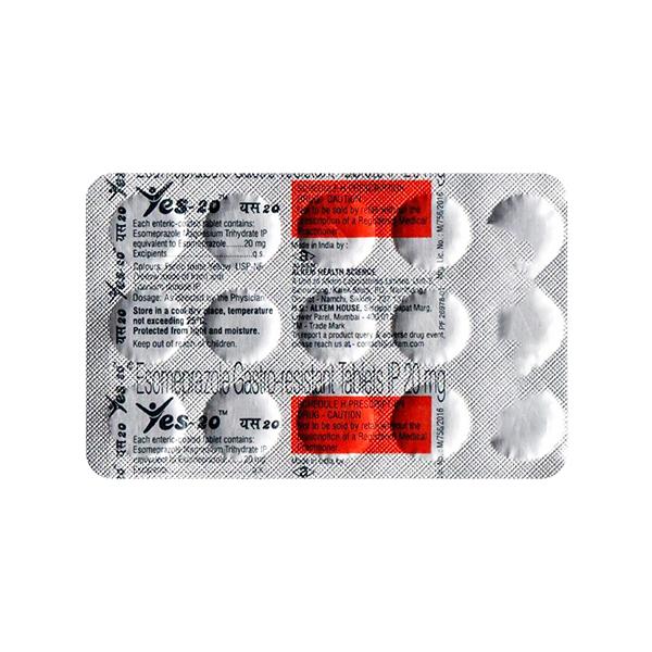 YES 20 Tablet 15's