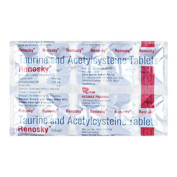 Buy RENOSKY Tablet 10's Online at Upto 25% OFF | Netmeds
