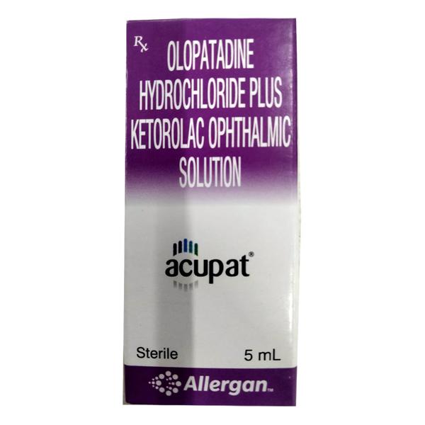 ACUPAT Ophthalmic Solution 5ml Price, Uses, Side effects, Substitutes ...