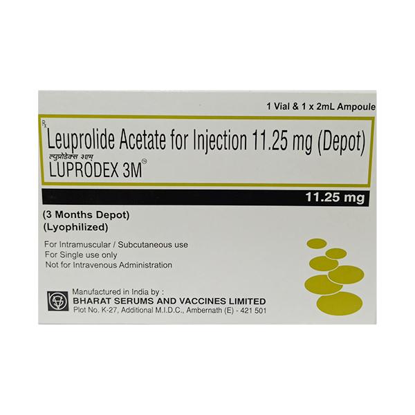 Luprodex 3M 11.25mg Injection 2ml Price, Uses, Side effects ...