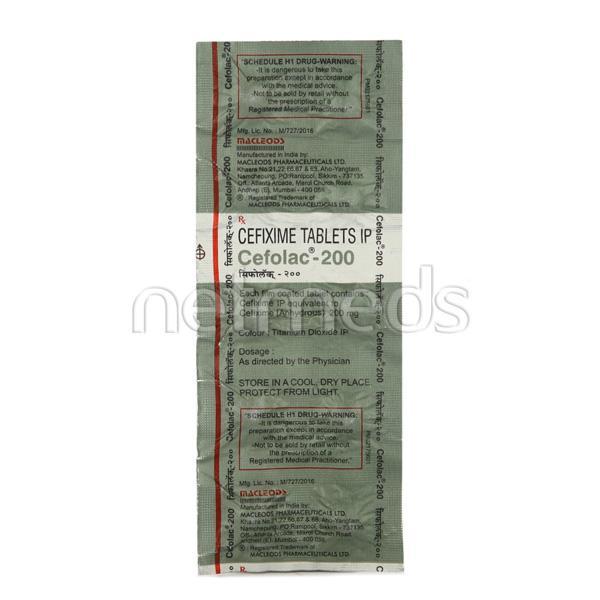 Cefolac 200mg Tablet 10'S - Price, Uses, Side Effects | Netmeds