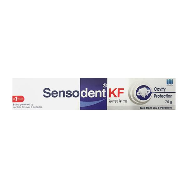 SENSODENT KF Tooth Paste 75g Price, Uses, Side effects, Substitutes ...