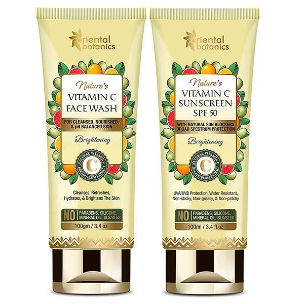 Buy Oriental Botanics Nature's Vitamin C Face Wash + Sunscreen SPF50 ...