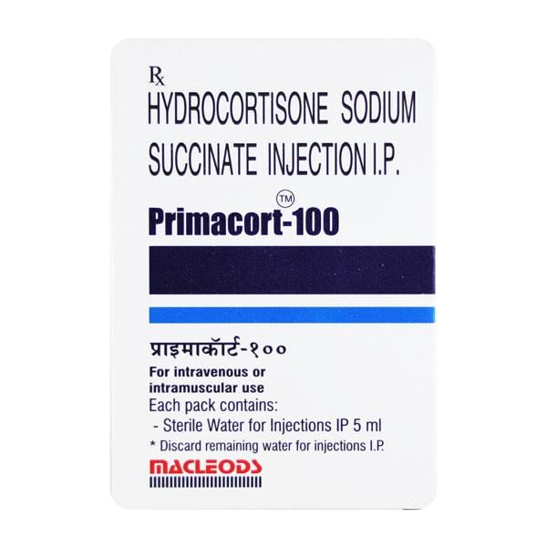 Primacort 100mg Injection 1's - Price, Uses, Side Effects | Netmeds