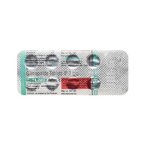 Ziglim 2mg Tablet 10'S : Price, Uses, Side Effects | Netmeds