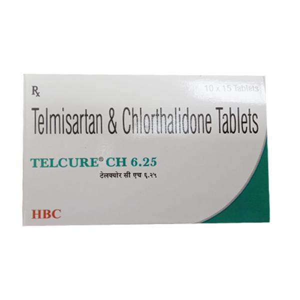 TELCURE CH 6.25 Tablet 15's : Price, Uses, Side Effects | Netmeds