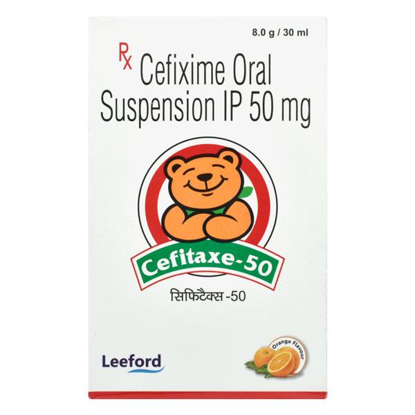Cefitaxe 50 Orange Flavour Oral Suspension 30ml : Price, Uses, Side ...