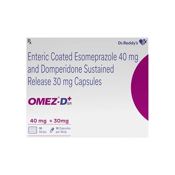 OMEZ D SR+ 40/30mg Capsule 15's Price, Uses, Side effects, Substitutes ...