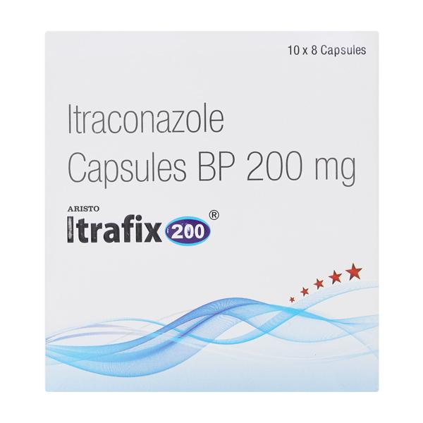 ITRAFIX 200mg Capsule 8's Price, Uses, Side effects, Substitutes | Netmeds