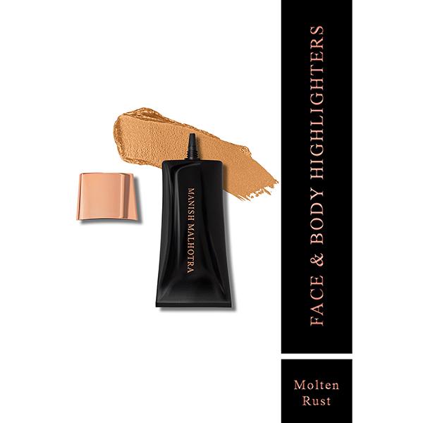 Buy Manish Malhotra Beauty By MyGlamm Face & Body Highlighter-Molten Rust 1 gm Online at ...