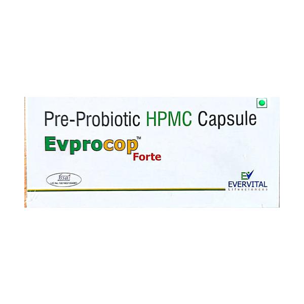 EVPROCOP FORTE Capsule 10's : Uses, Side Effects, Price | Netmeds