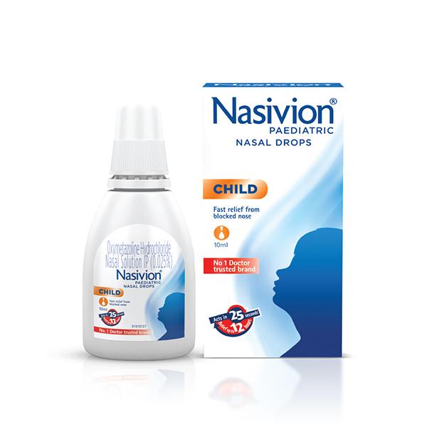 Buy NASIVION CHILD Nasal Drops 10ml Online at Upto 25% OFF | Netmeds