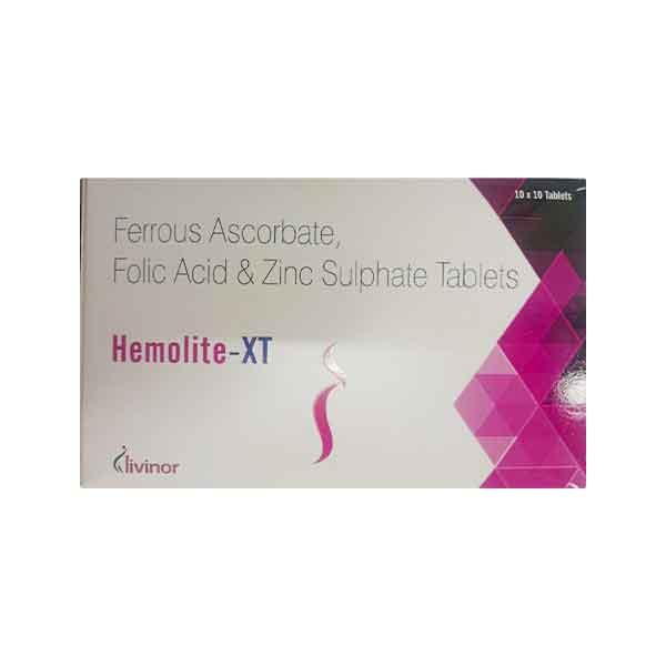 Buy HEMOLITE XT Tablet 10's Online at Upto 25% OFF | Netmeds