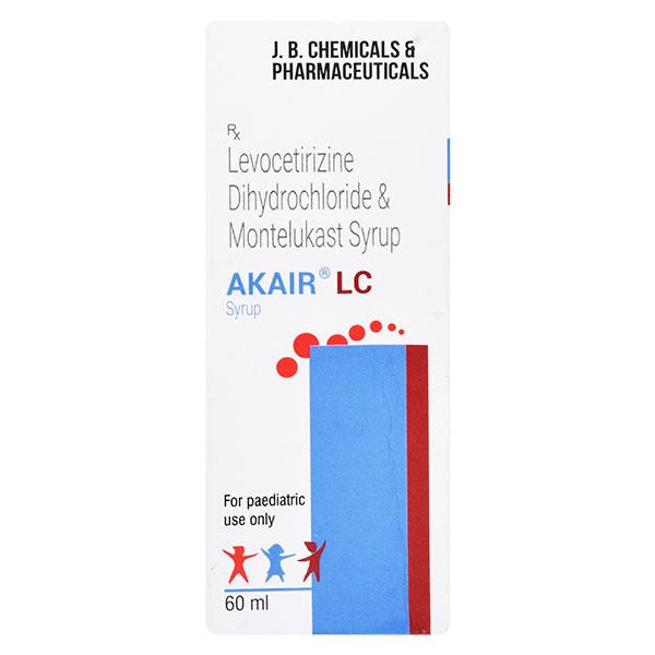 AKAIR LC Syrup 60ml Price, Uses, Side effects, Substitutes | Netmeds