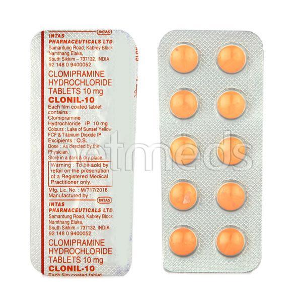 Clonil 10mg Tablet 10'S Price, Uses, Side effects, Substitutes | Netmeds