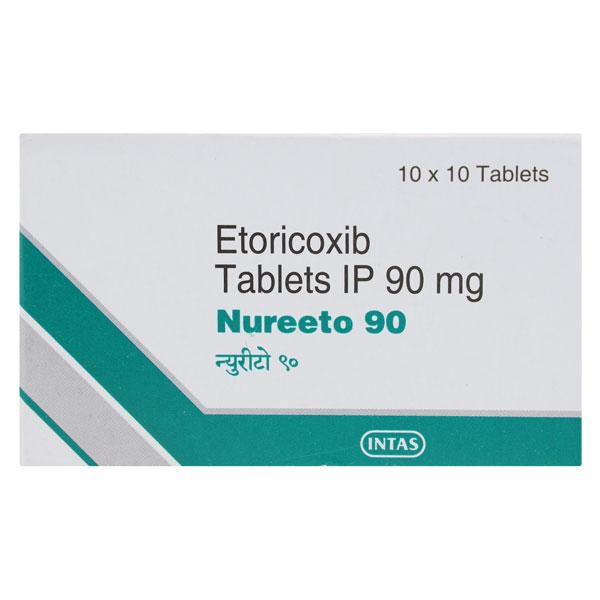 Buy Nureeto 90mg Tablet 10'S Online at Upto 25% OFF | Netmeds