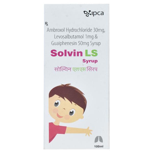 Solvin LS Syrup 100ml Price, Uses, Side effects, Substitutes | Netmeds