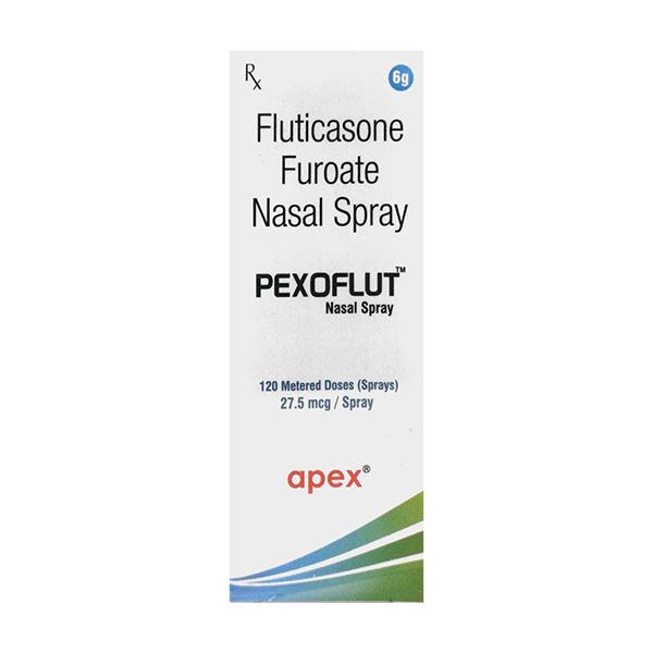 Buy PEXOFLUT Nasal Spray 120mdi Online | Netmeds
