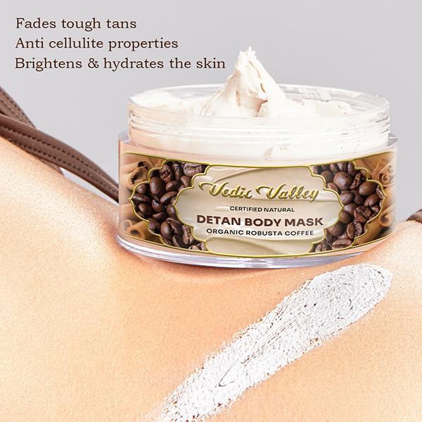 Buy Vedic Valley Coffee Body Mask Certified Natural 250 gm Online at ...
