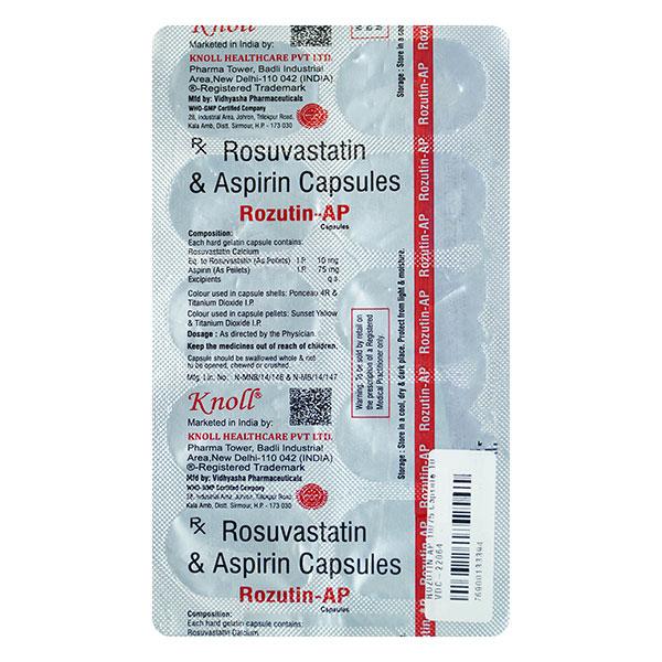 Buy ROZUTIN AP 10/75 Capsule 10's Online at Upto 25% OFF | Netmeds