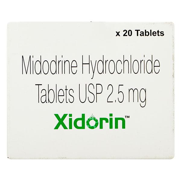 Buy XIDORIN 2.5 Tablet 20's Online at Upto 25% OFF | Netmeds