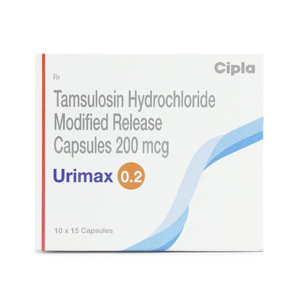 Buy URIMAX 0.2mg Capsule 15's Online at Upto 25% OFF | Netmeds