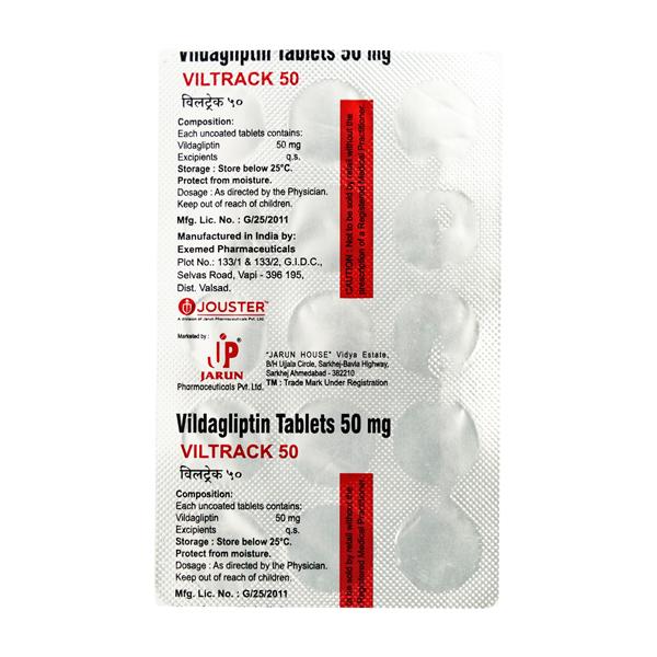 VILTRACK 50mg Tablet 15's : Price, Uses, Side Effects | Netmeds