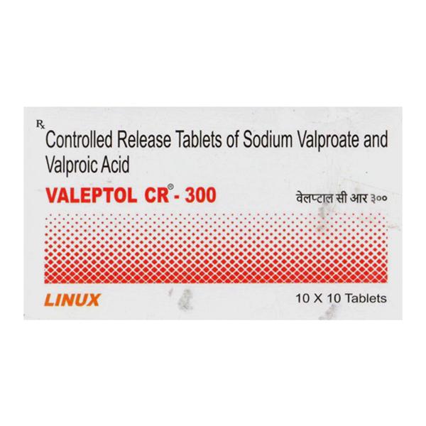 Valeptol CR 300mg Tablet 10'S Price, Uses, Side effects, Substitutes ...