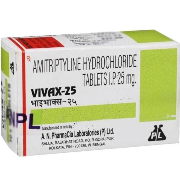 VIVAX 25 Tablet 10's : Price, Uses, Side Effects | Netmeds